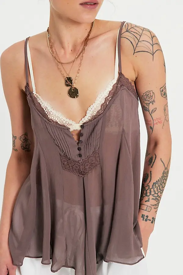 Free People Margaux Tank - Rural Ground