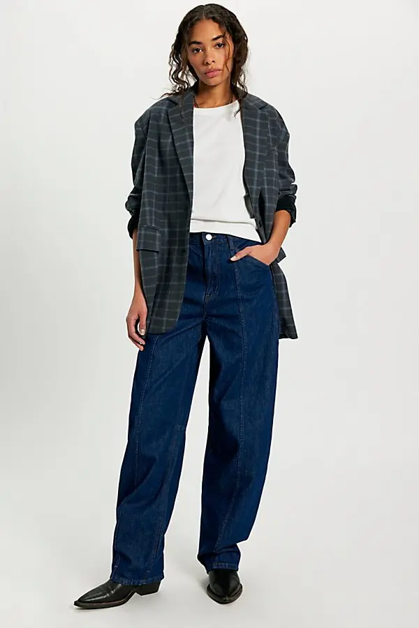DALA Lido Flatseam Barrel Jeans