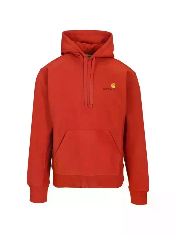 Carhartt Work In Progress Logo-detail Hoodie - Orange