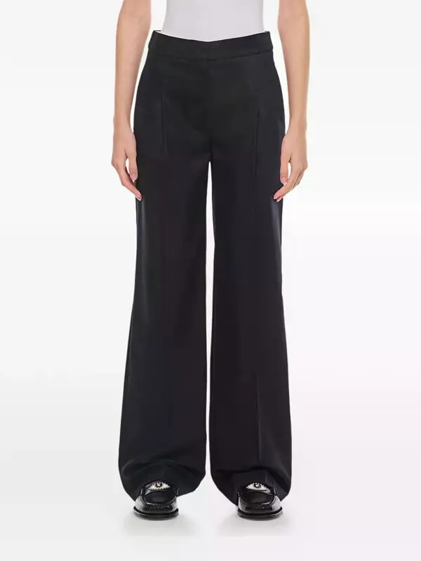 Loulou De Saison Pleated Wool Trousers