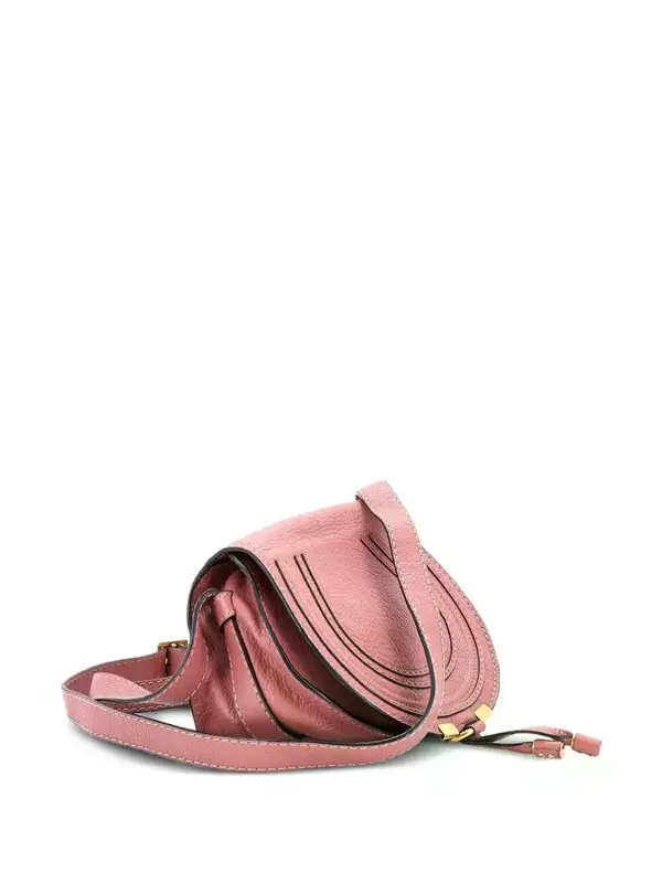 Chloé Marcie Small Crossbody Bag Leather - Pink
