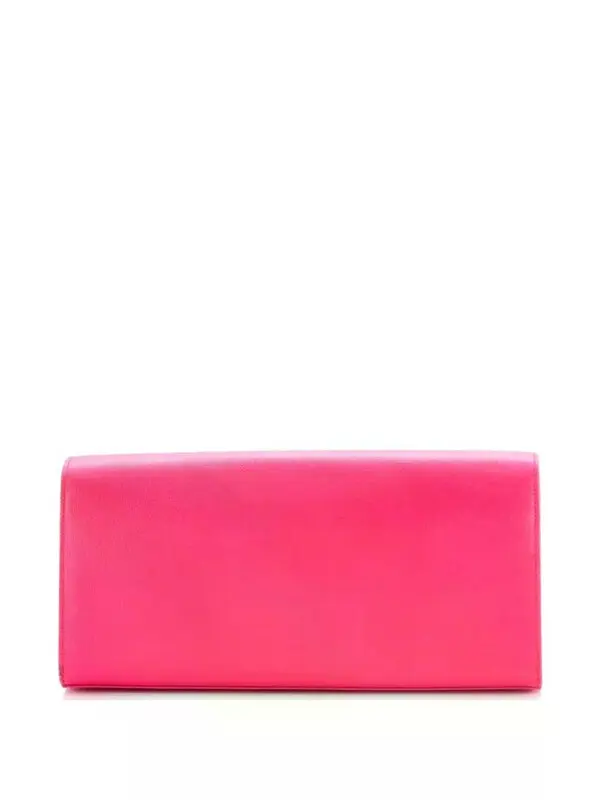 Saint Laurent Classic Monogram Long Clutch Bag - Black