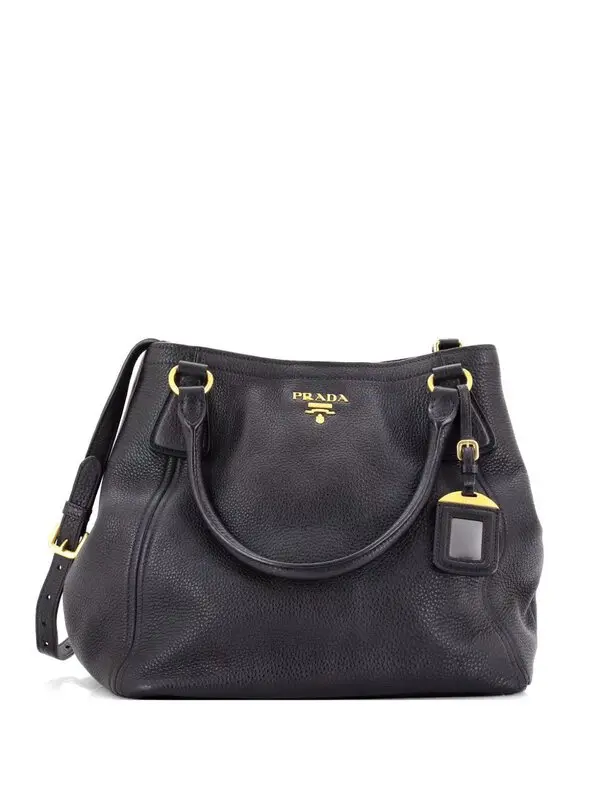 Prada Convertible Leather Medium Satchel