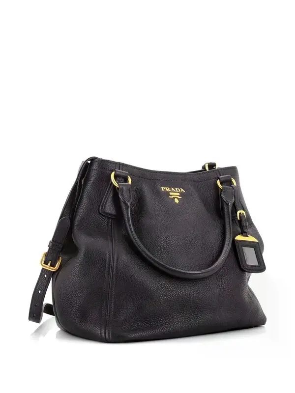 Prada Convertible Leather Medium Satchel