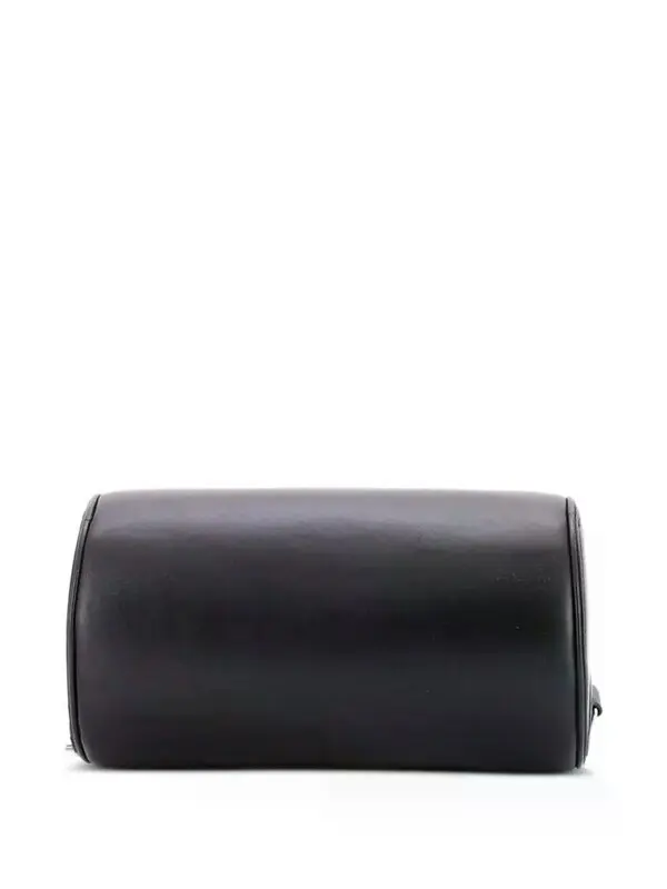 Celine Cylinder Leather Applique Shoulder Bag