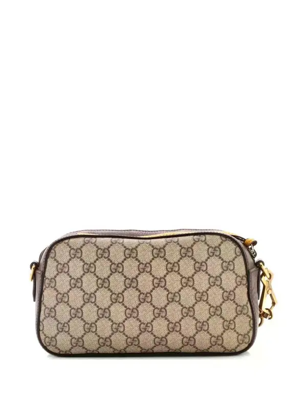 Gucci Neo Vintage Camera Messenger Bag Gg Coated Canvas - Brown