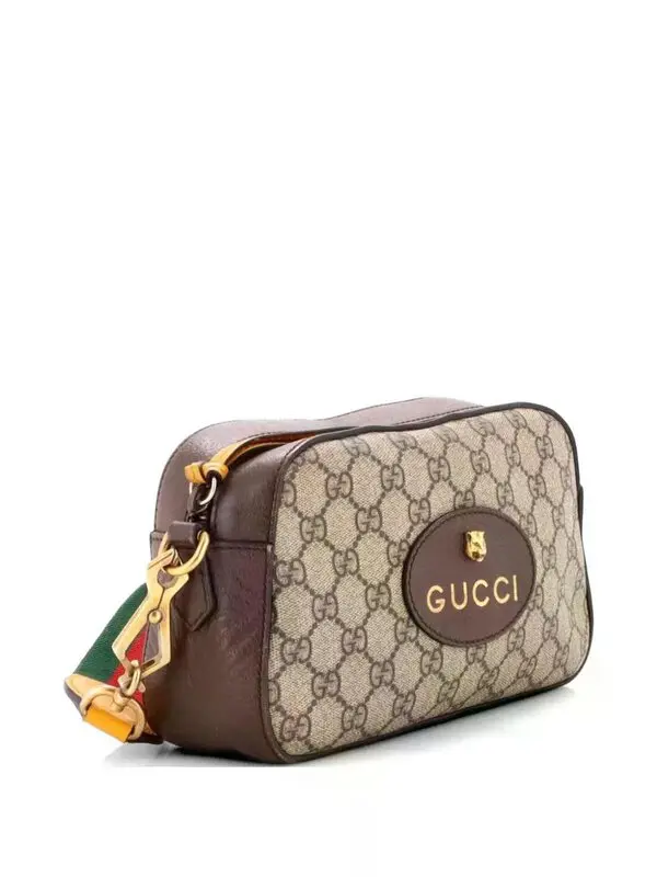 Gucci Neo Vintage Camera Messenger Bag Gg Coated Canvas - Brown