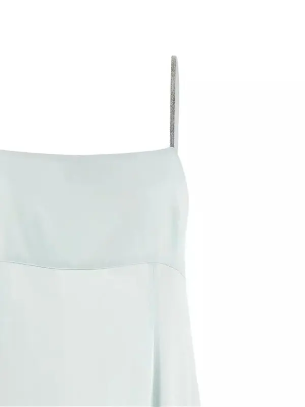 Peserico Punto Luce Maxi Dress - White
