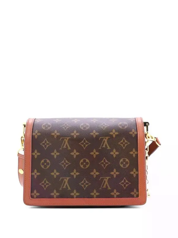 LOUIS VUITTON Dauphine Reverse Monogram Canvas Mm Shoulder Bag