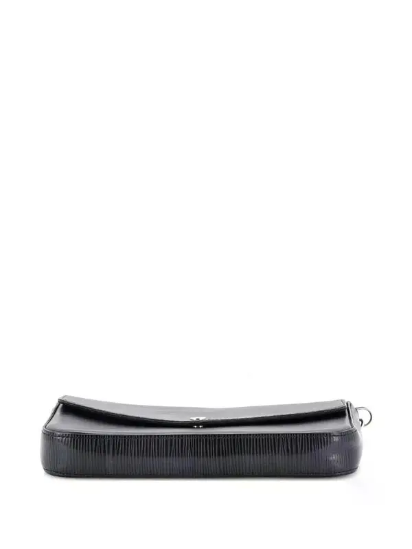 LOUIS VUITTON Felicie Pochette Epi Leather Crossbody Bag - Black