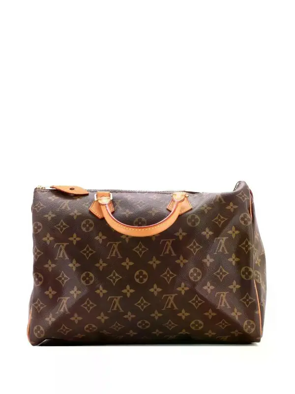 LOUIS VUITTON Speedy Handbag Monogram Canvas 35 - Brown