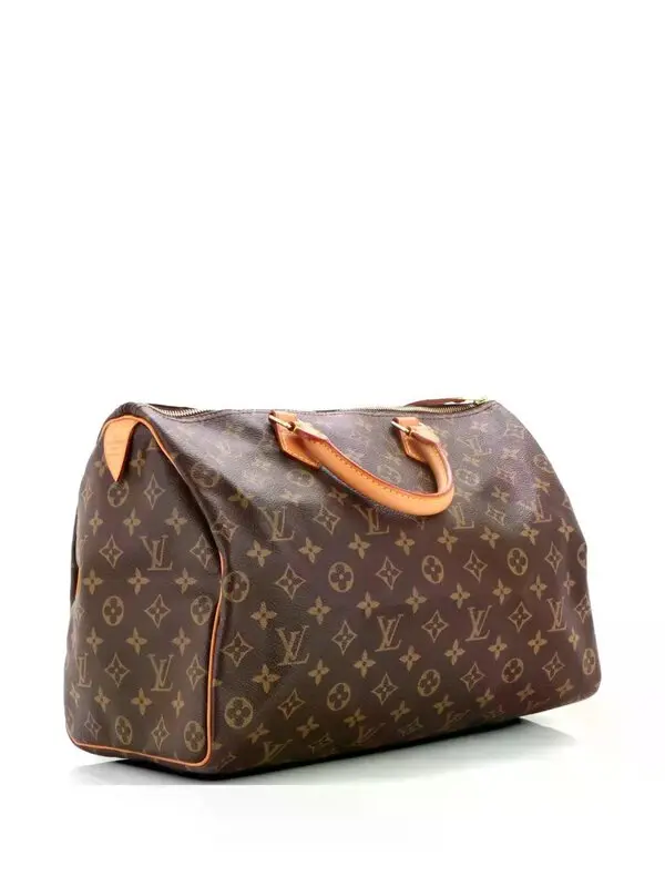 LOUIS VUITTON Speedy Handbag Monogram Canvas 35 - Brown