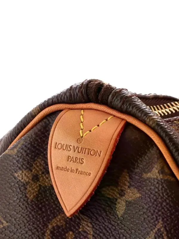LOUIS VUITTON Speedy Handbag Monogram Canvas 35 - Brown