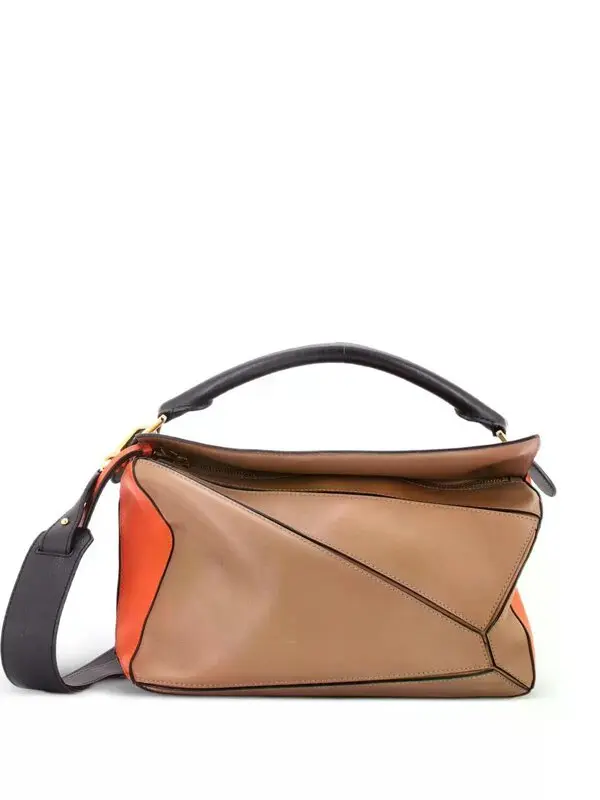 Loewe Puzzle Bag Leather Medium Shoulder Bag