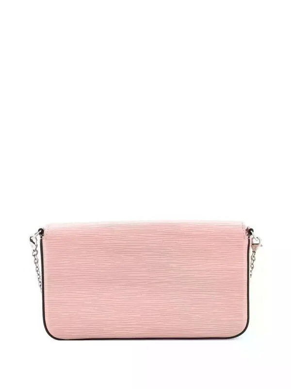 LOUIS VUITTON Felicie Pochette Epi Leather Crossbody Bag - Pink