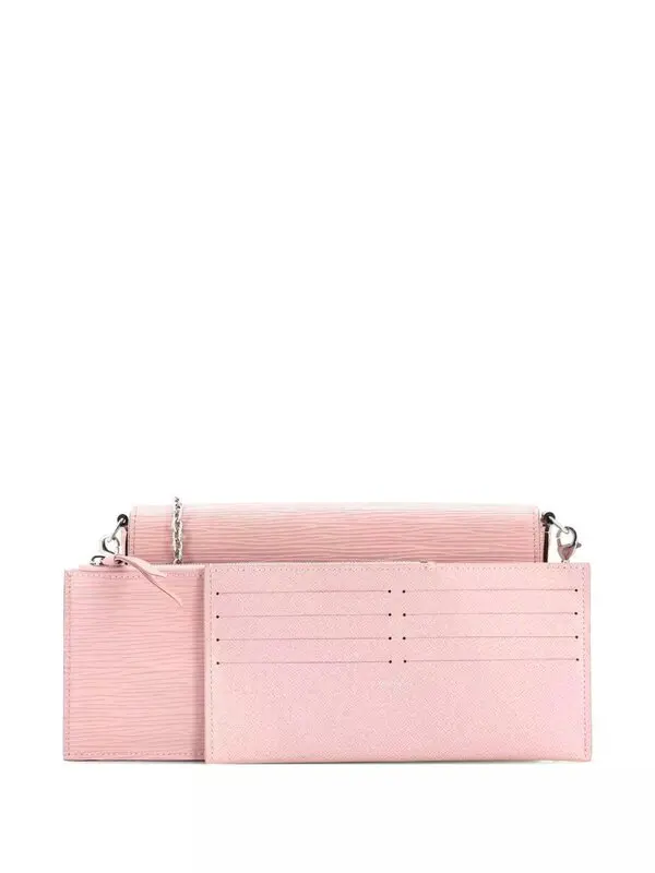 LOUIS VUITTON Felicie Pochette Epi Leather Crossbody Bag - Pink