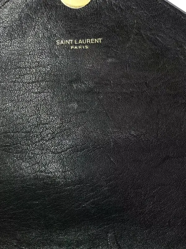 Saint Laurent Classic Monogram College Large Shoulder Bag - Black
