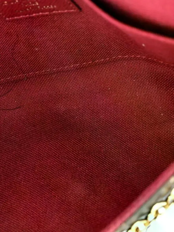LOUIS VUITTON Felicie Pochette Monogram Canvas - Brown