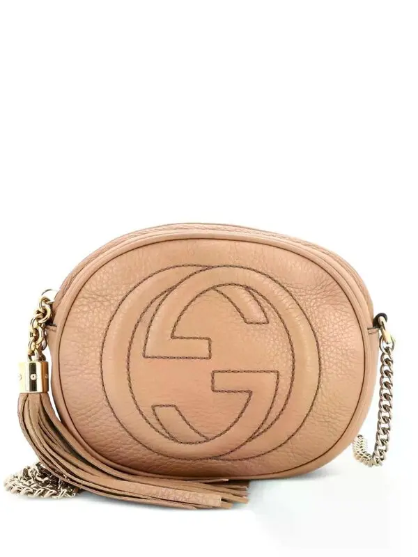 Gucci Soho Chain Crossbody Bag - Neutrals