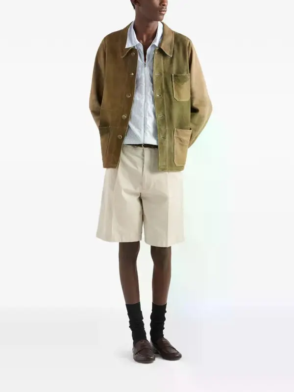 Prada Cotton Bermuda Shorts