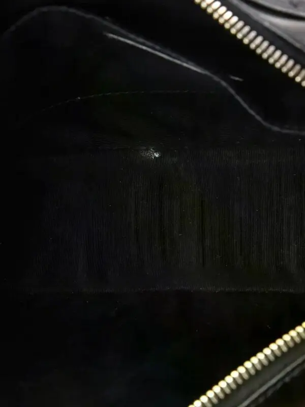 Saint Laurent Lou Camera Bag Matelasse Chevron Leather Small - Black
