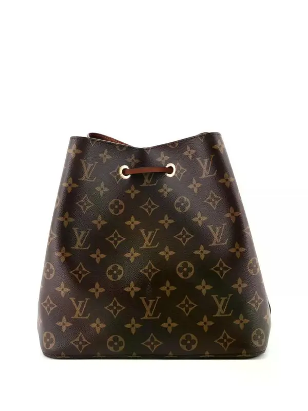 LOUIS VUITTON Neonoe Mm Bucket Bag Monogram Canvas - Brown