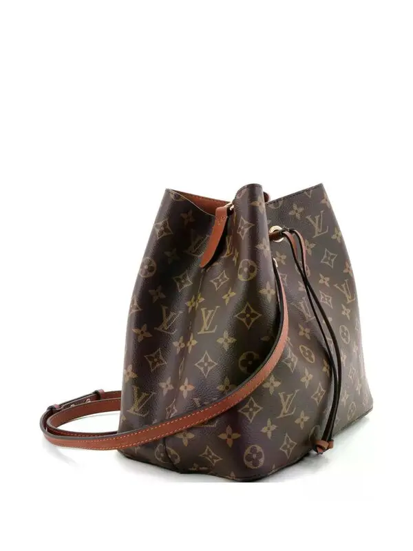 LOUIS VUITTON Neonoe Mm Bucket Bag Monogram Canvas - Brown