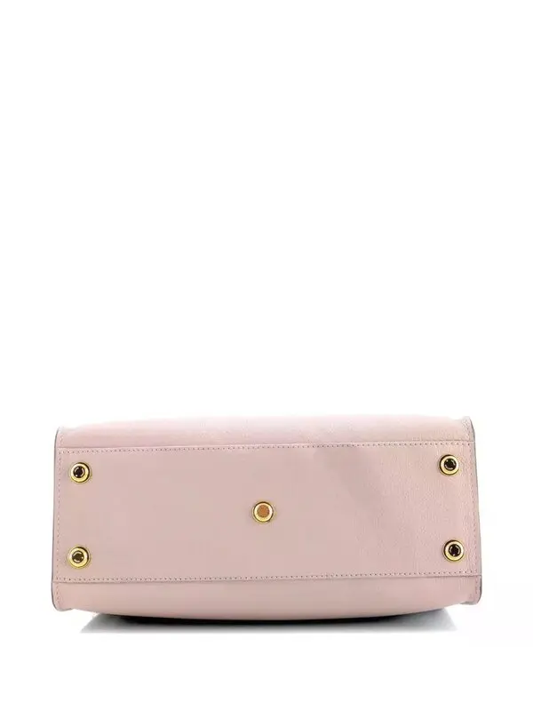 LOUIS VUITTON On My Side Monogram Tuffetage Leather Mm Tote Bag - Neutrals
