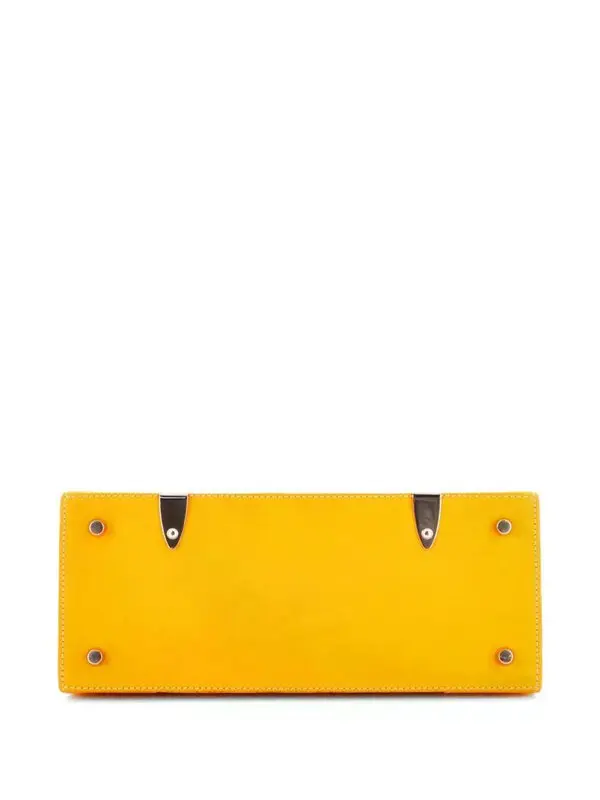 Goyard Saigon Top Handle Pm Satchel - Yellow