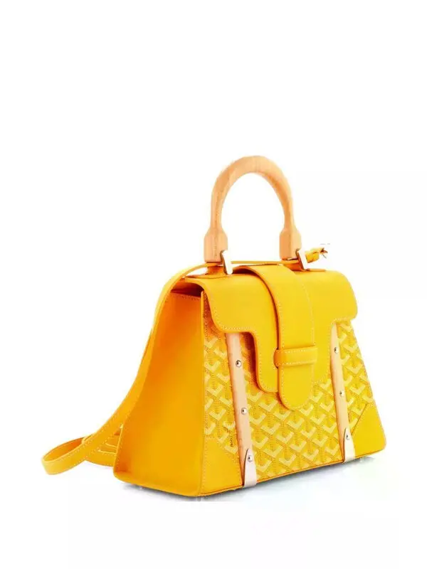 Goyard Saigon Top Handle Pm Satchel - Yellow