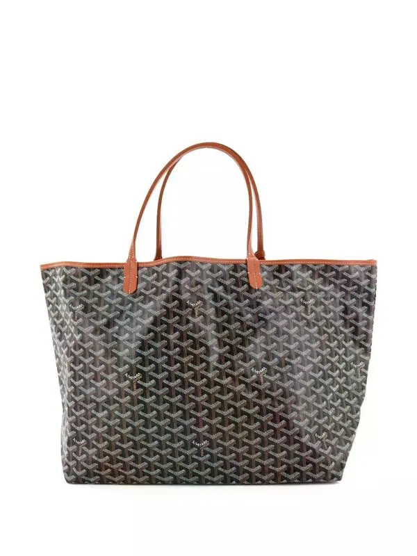Goyard Saint Louis Coated Canvas Gm Tote Bag - Brown