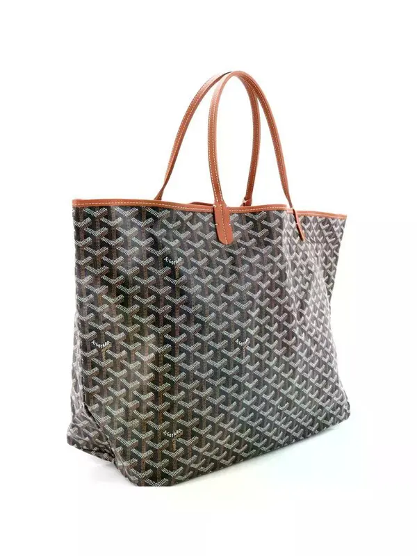 Goyard Saint Louis Coated Canvas Gm Tote Bag - Brown