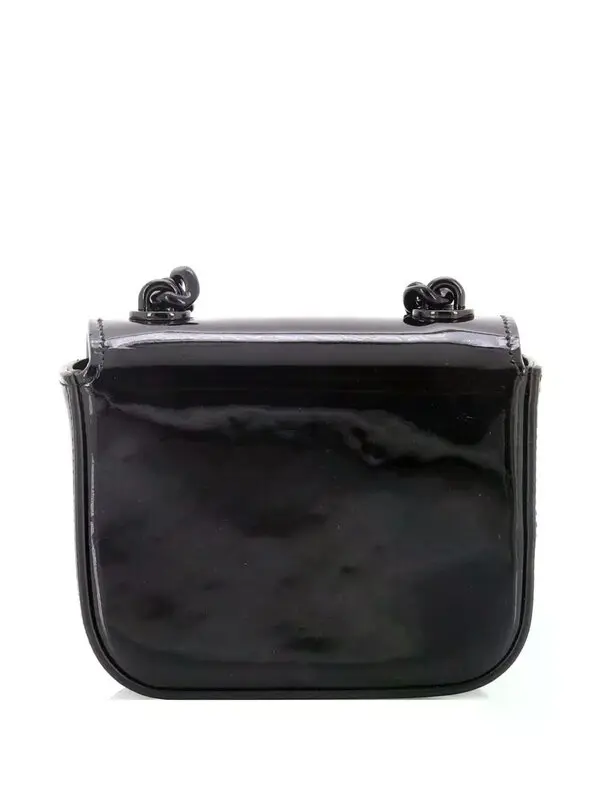 Celine Claude Chain Patent Mini Shoulder Bag