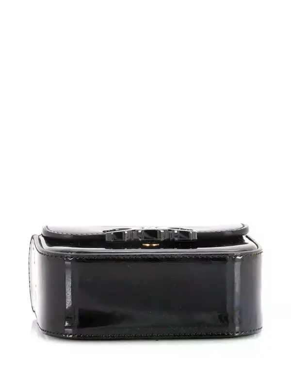 Celine Claude Chain Patent Mini Shoulder Bag
