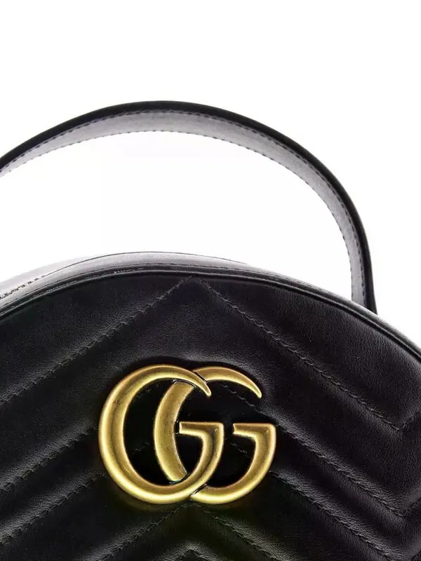 Gucci Gg Marmont Matelassé Leather Small Backpack
