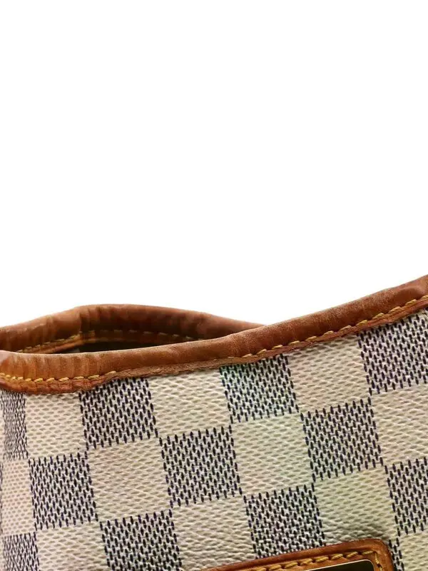 LOUIS VUITTON Galliera Handbag Damier Pm Hobo - White