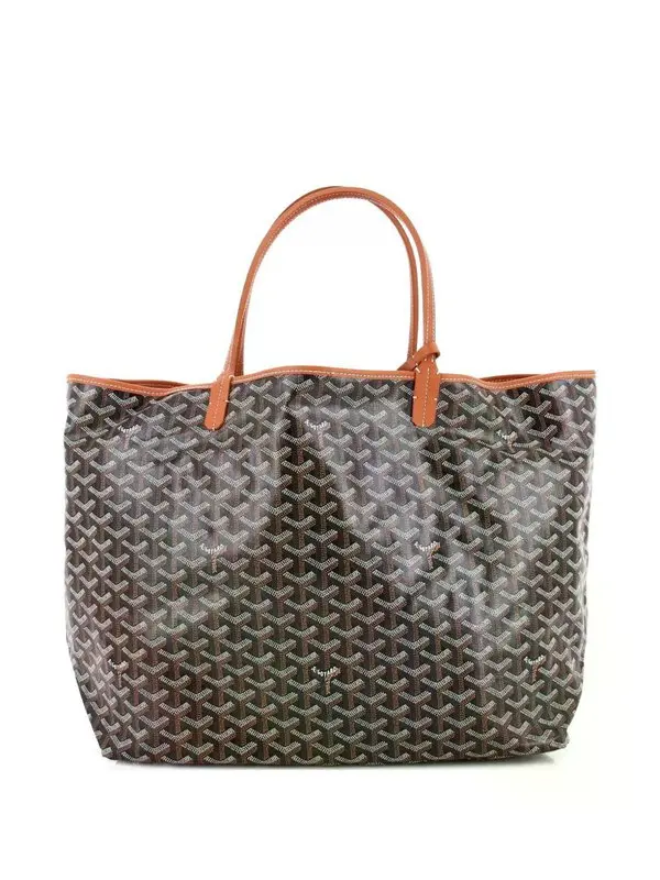Goyard Saint Louis Gm Coated Canvas Tote Bag - Brown