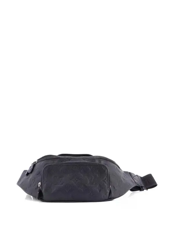 LOUIS VUITTON Rush Bumbag Monogram Shadow Leather - Black