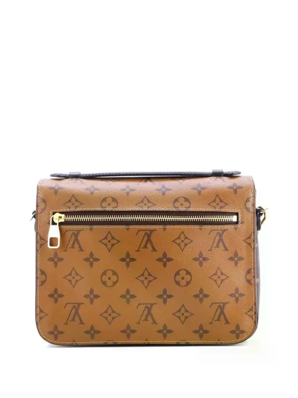 LOUIS VUITTON Pochette Metis Reverse Monogram Canvas - Brown