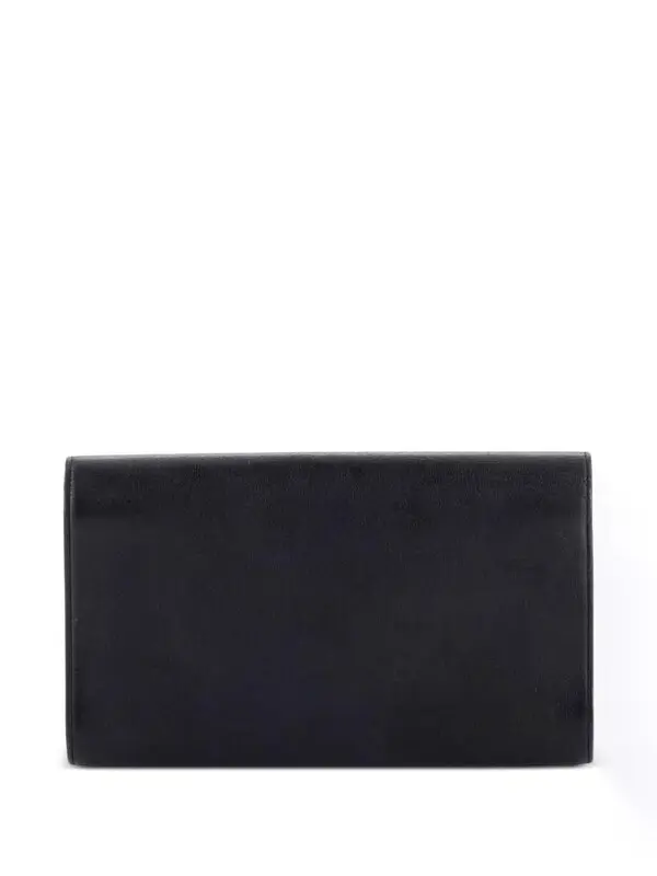 Saint Laurent Belle De Jour Large Clutch Bag - Black