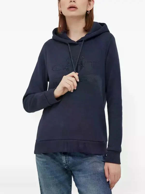 Gant Embroidered Hoodie