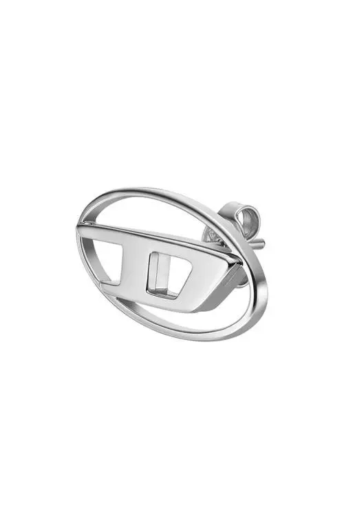 DIESEL® Oval D Stud Earring