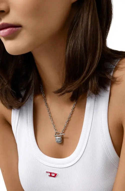 DIESEL® 1dr Pendant Toggle Chain Necklace