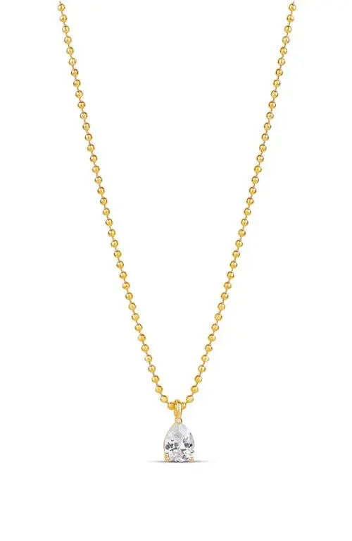 SHYMI Cubic Zirconia Pendant Necklace - Gold