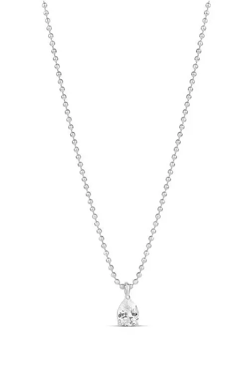 SHYMI Cubic Zirconia Pendant Necklace - Silver