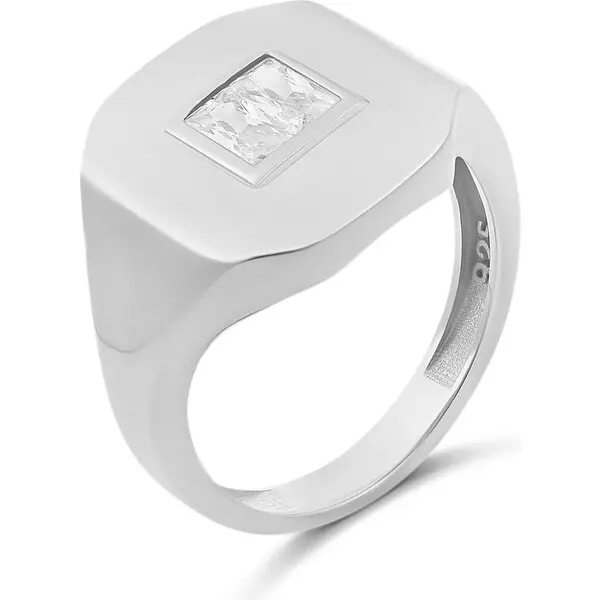 SHYMI Signet Statement Ring - Silver