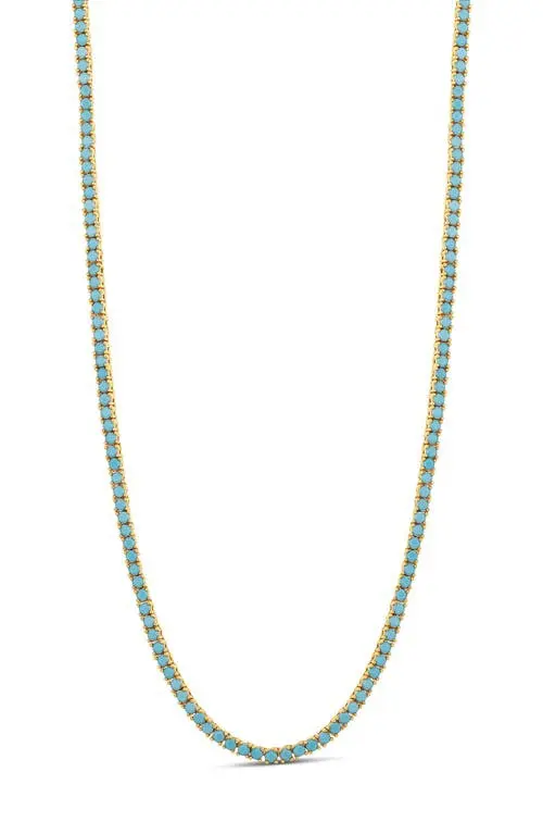 SHYMI Classic Tennis Necklace - Gold