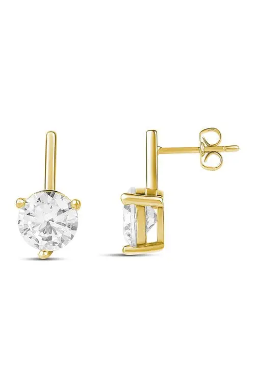 SHYMI Cubic Zirconia Drop Earrings - Gold