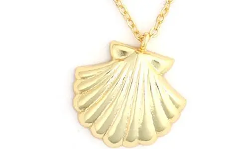 PANACEA Seashell Charm Layered Necklace