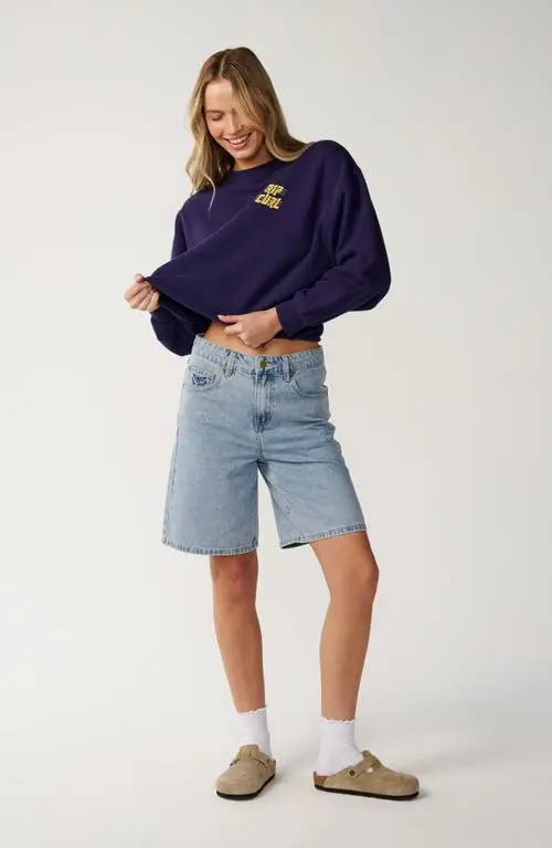 Rip Curl Crewneck Sweatshirt - Deep Blue